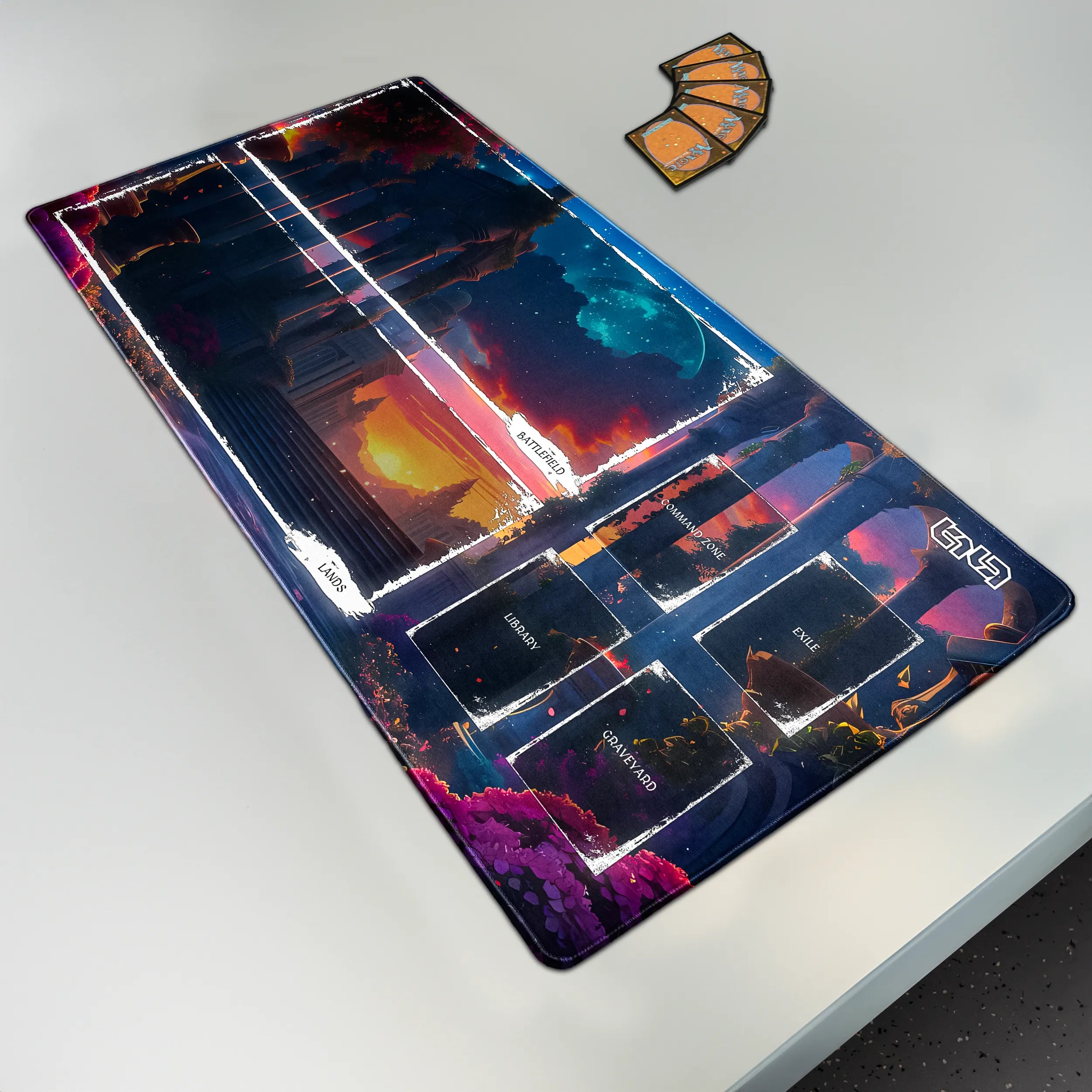 TCG Mat Magic The Gathering Temple of Gods – Tilt